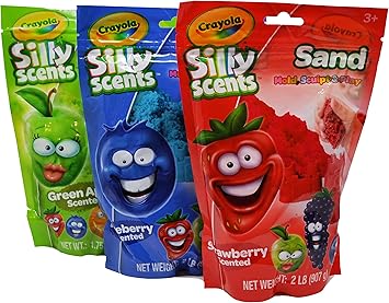 Crayola Silly Scents Sand - 2lb/32oz/912g scent sand in re-sealable ...