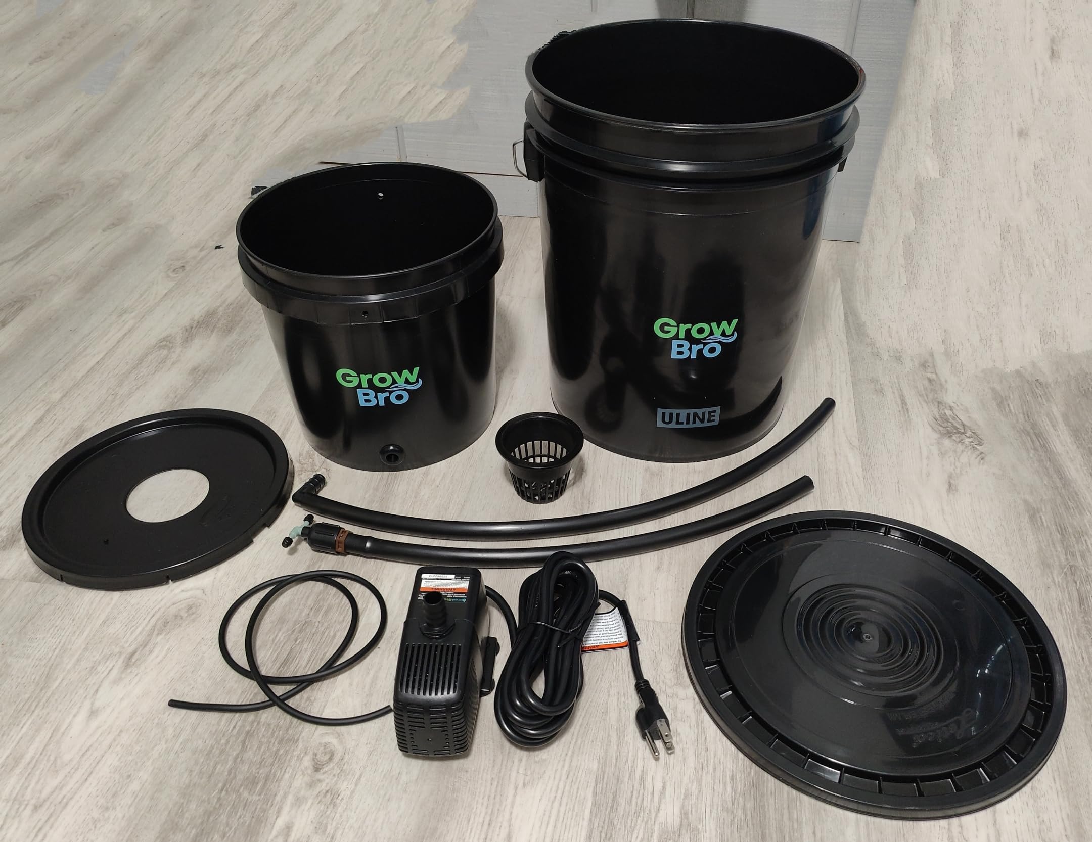 Amazon.com : GrowBro 2.0 System (Dutch Bucket Kit) - 1 Plant Hydroponic ...
