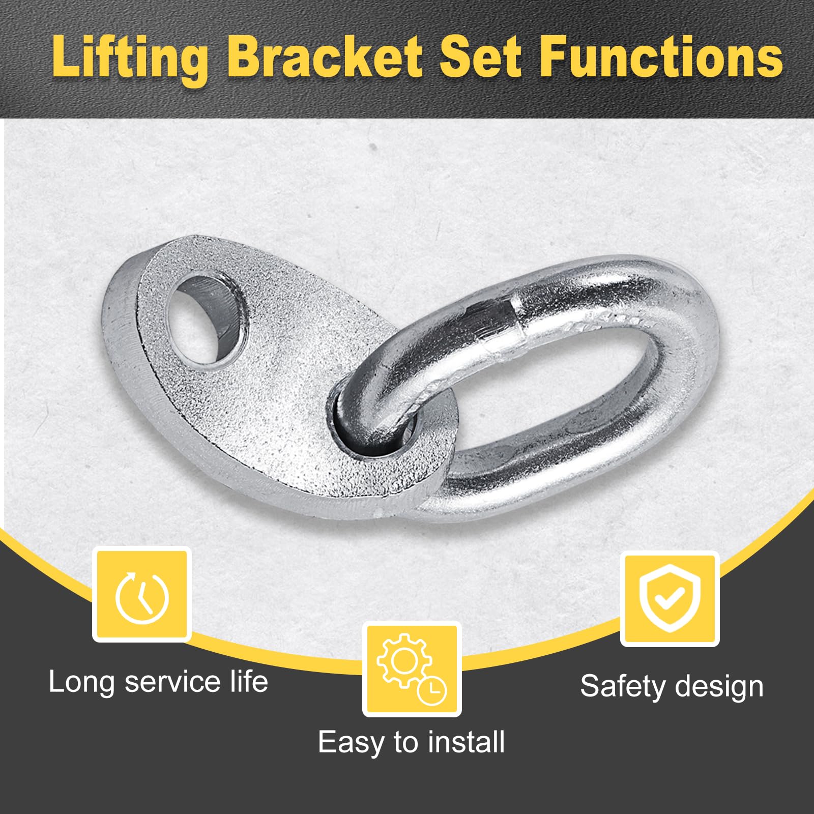 Snapklik.com : SKYJDM 4-Pack Engine Lifting Bracket Set, Engine Support ...