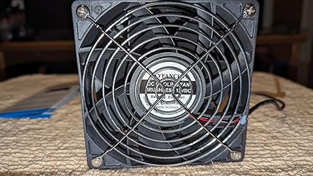 Amazon.com: KEYFANCLUB 80mm Small Computer Fan with AC Plug, 110V 120V ...