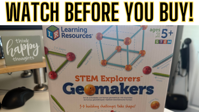 Watch Do NOT Buy Stem Explorers Geomakers Until You Watch This! on Amazon Live