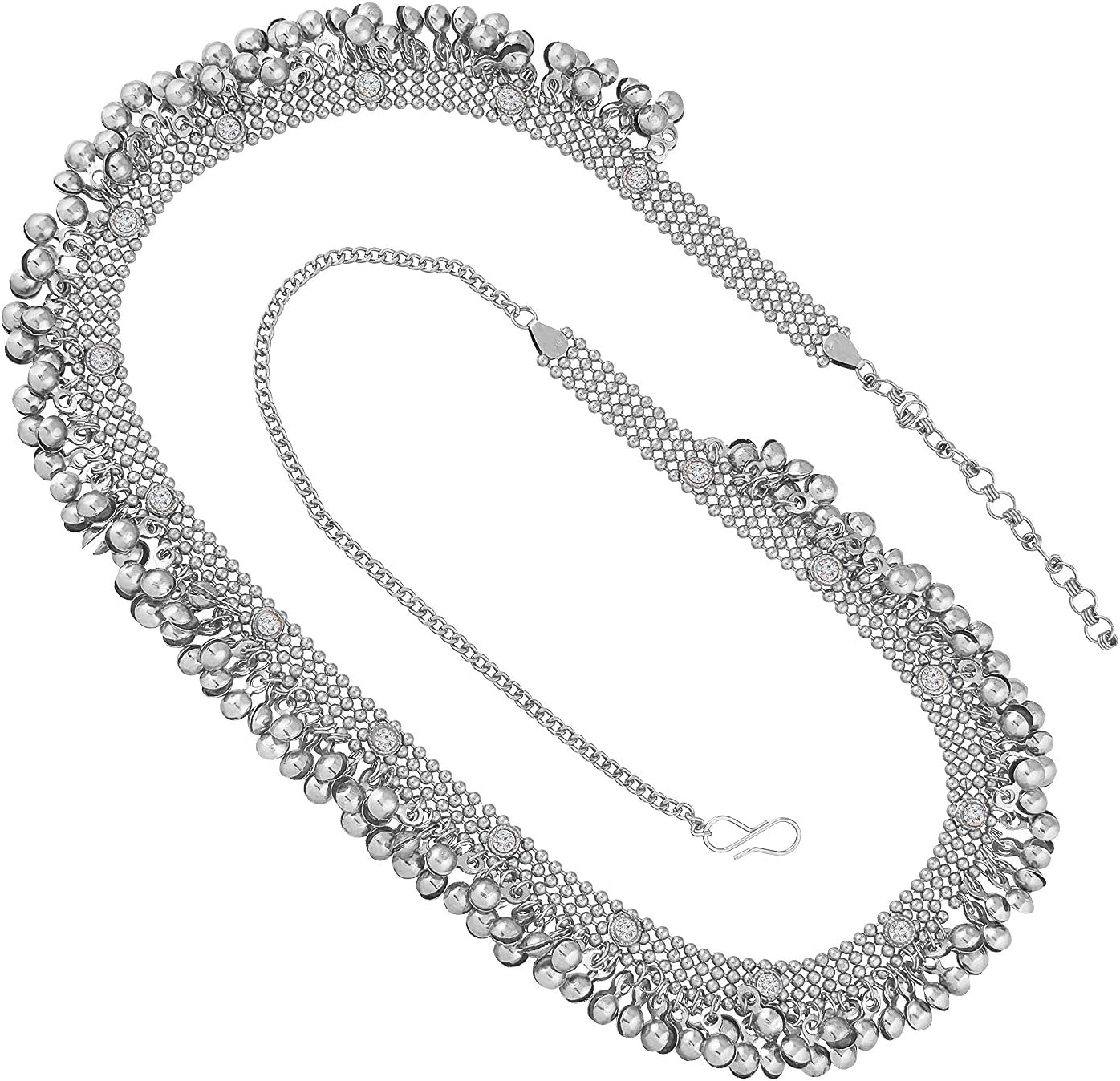 SheCARIO Gold Plated Chabi Challa Traditional Waist Key Chain | Ethnic ...