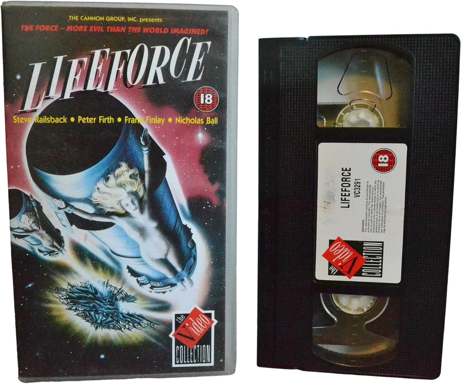 Amazon.com: Lifeforce [VHS] : Steve Railsback, Mathilda May, Peter ...