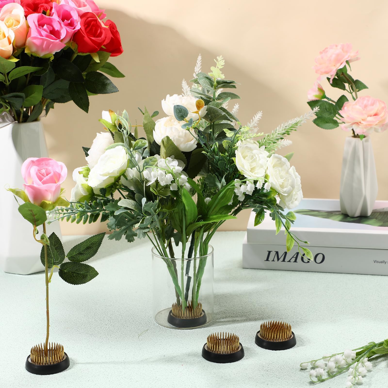 Snapklik.com : Flower Frogs 2 Inch Flower Arranger Flower Pin Frog ...