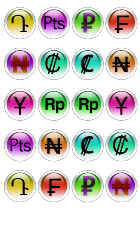 Currency Symbols Memory Game - App on Amazon Appstore