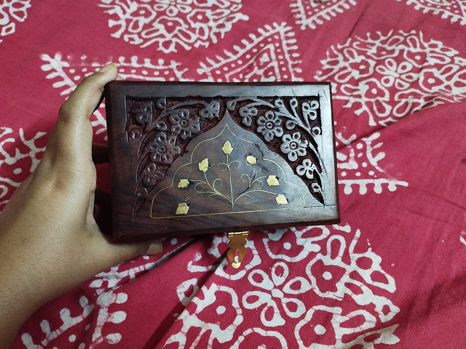 Aayat Enterprises Wooden Handmade Jewellery Box Handmade Decorative ...