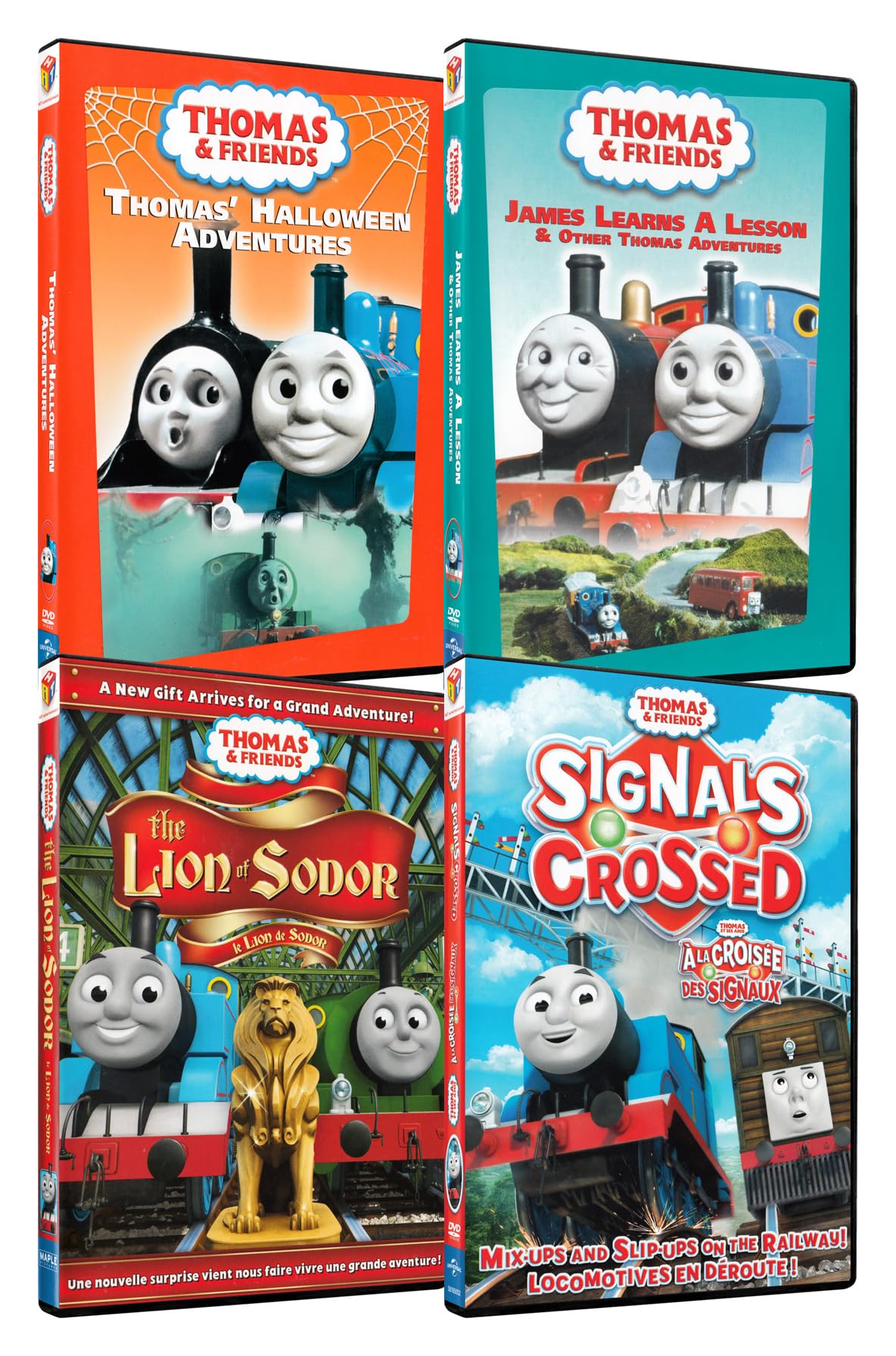 Thomas and Friends 4 Pack (4 Disc DVD - 18 Episodes and 2 Grand ...