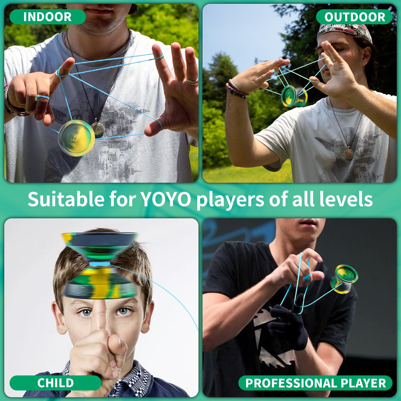 Snapklik.com : WATIEOBOO Yoyo W21 Responsive Yoyo For Kids ...