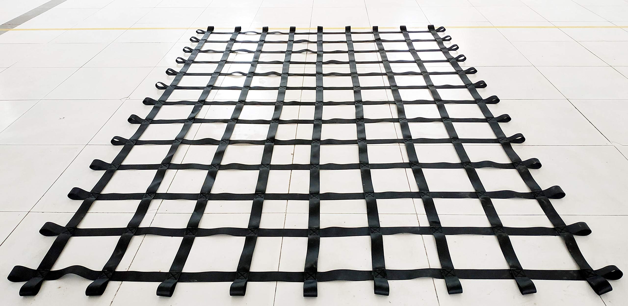 Amazon.com: Fong 11 ft X 6 ft Climbing Cargo Net Black (132 inch x 72 ...