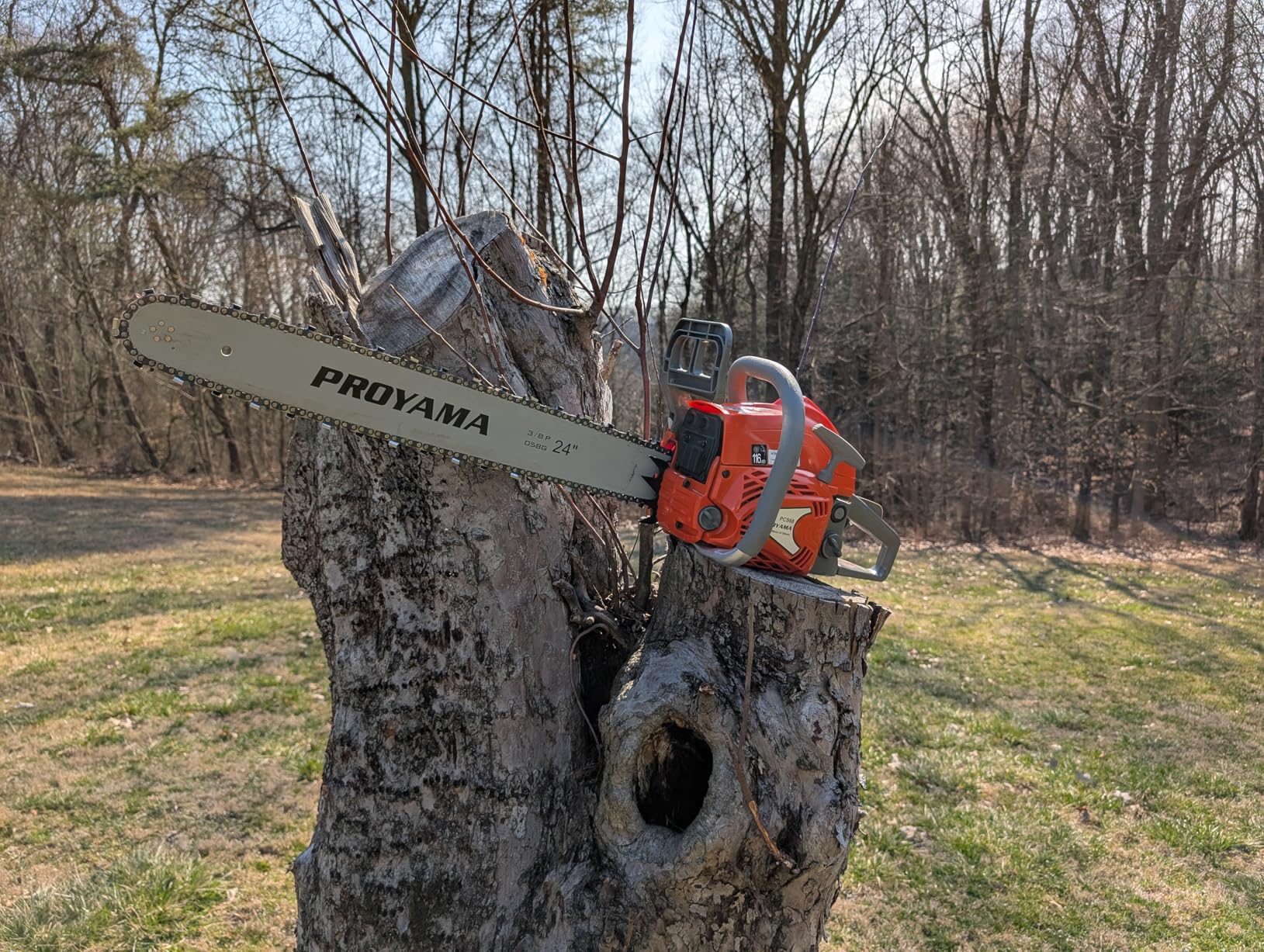 $38/mo - Finance PROYAMA 68CC 2-Cycle Top Handle Gas Powered Chainsaw ...