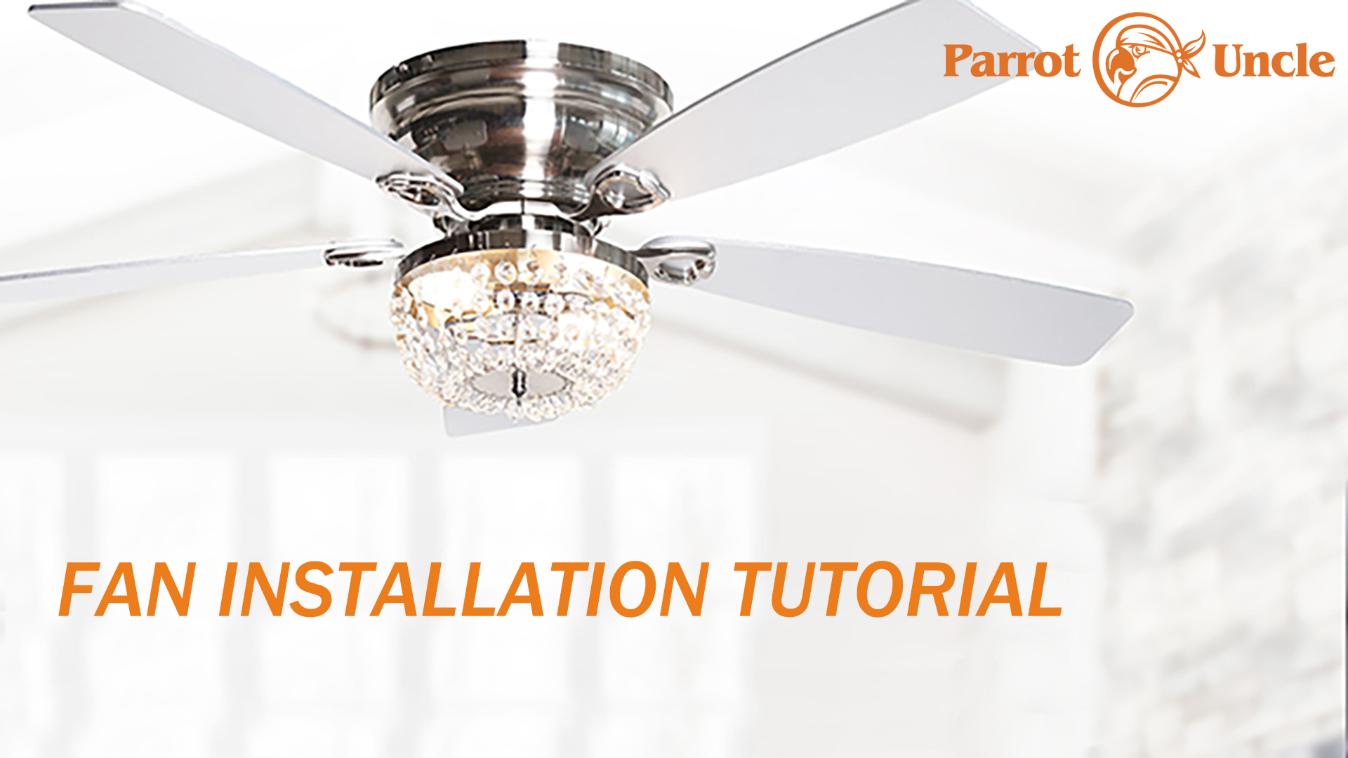 Watch Parrot Uncle Ceiling Fans Installation Tutorial #F6230 on Amazon Live