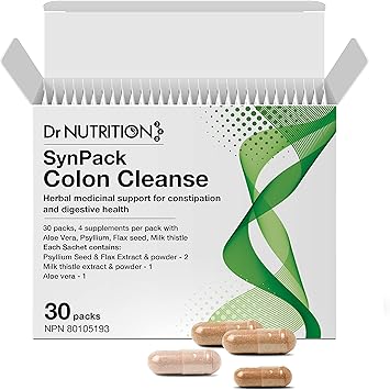 Colon Cleanse and Detox - 30 Day Gentle Colon Cleanse Digestive System ...