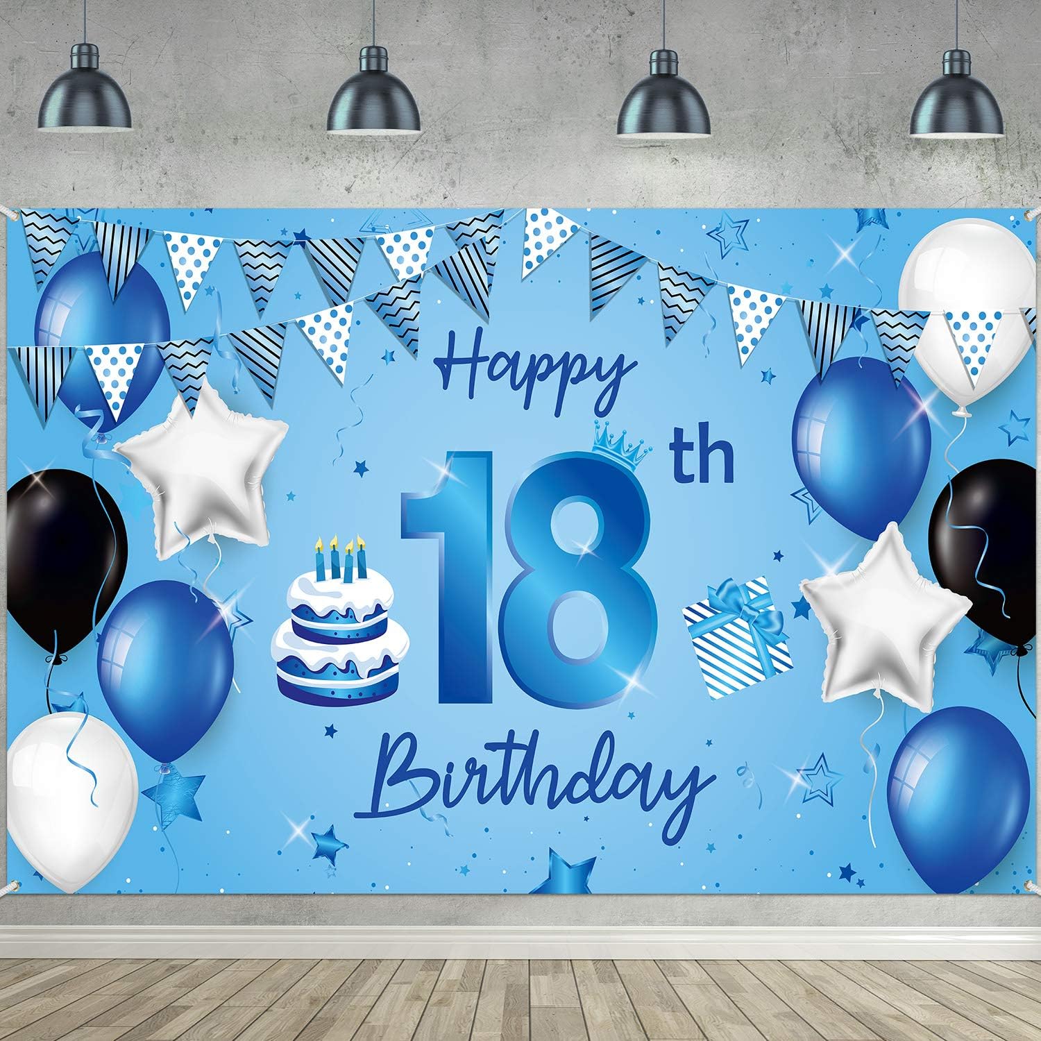Amazon Happy 18th Birthday Backdrop Banner Extra Large Fabric Blue amazon-happy-18th-birthday-backdrop-banner-extra-large-fabric-blue