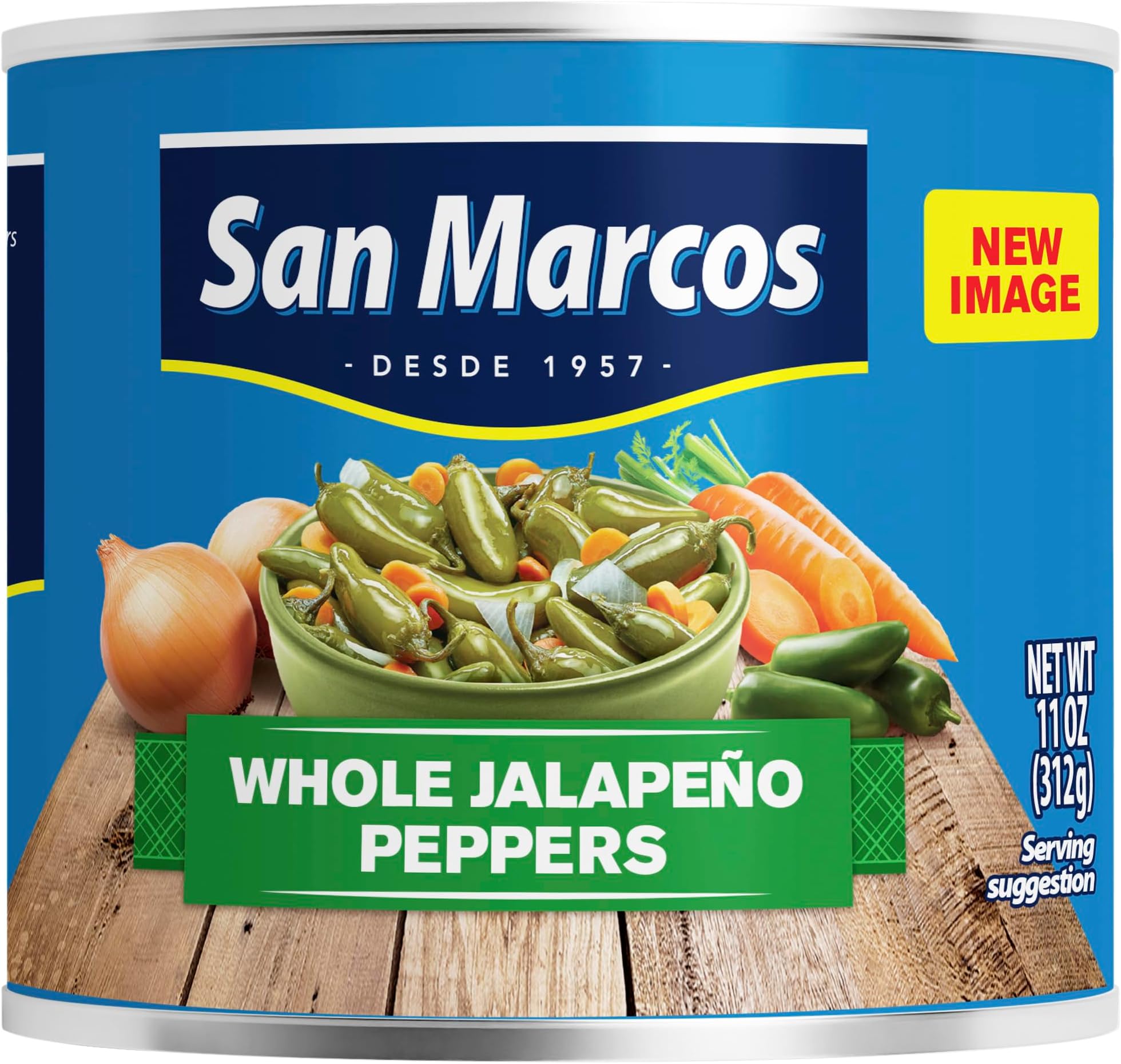 Amazon.com : Trappey's Hot Jalapeno Peppers, 12 Ounce (Pack of 6 ...