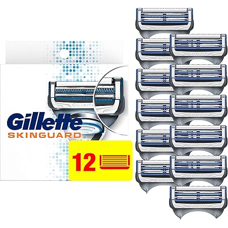 Amazon.com: Gillette SkinGuard Men's Razor Blade Refill for Sensitive ...