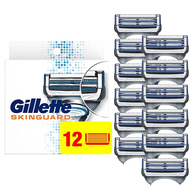 Amazon.com: Gillette SkinGuard Men's Razor Blade Refill for Sensitive ...
