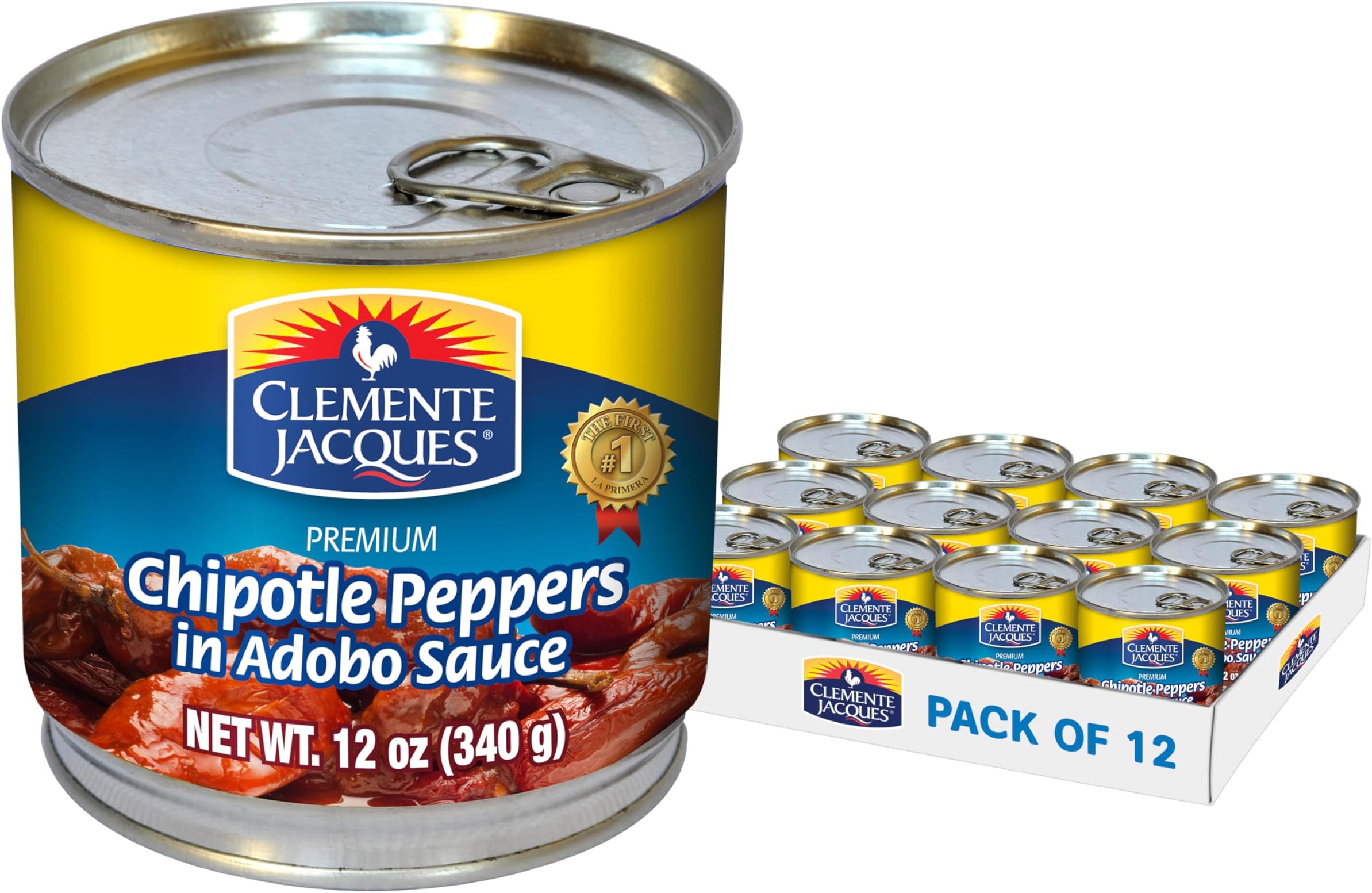 Amazon.com: Embasa Chipotle Peppers in Adobo Sauce, 7 Oz