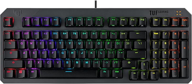 Amazon.com: ASUS TUF Gaming K3 Gen II Wired USB Gaming Keyboard – 97 ...