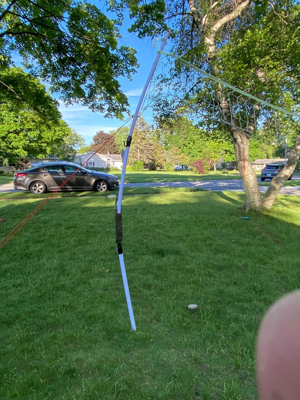 Amazon.com: BLACK SERIES Night Glow Volleyball Set, LED Light-Up Ball ...