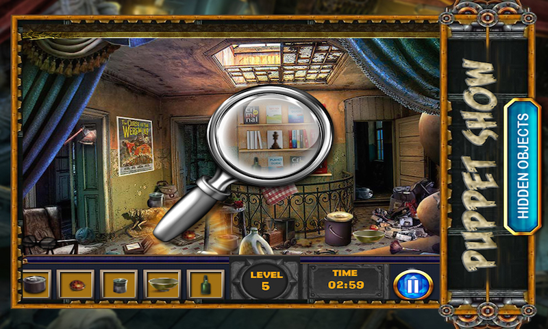 Puppet Show Search and Tap hidden Objects - App on Amazon Appstore