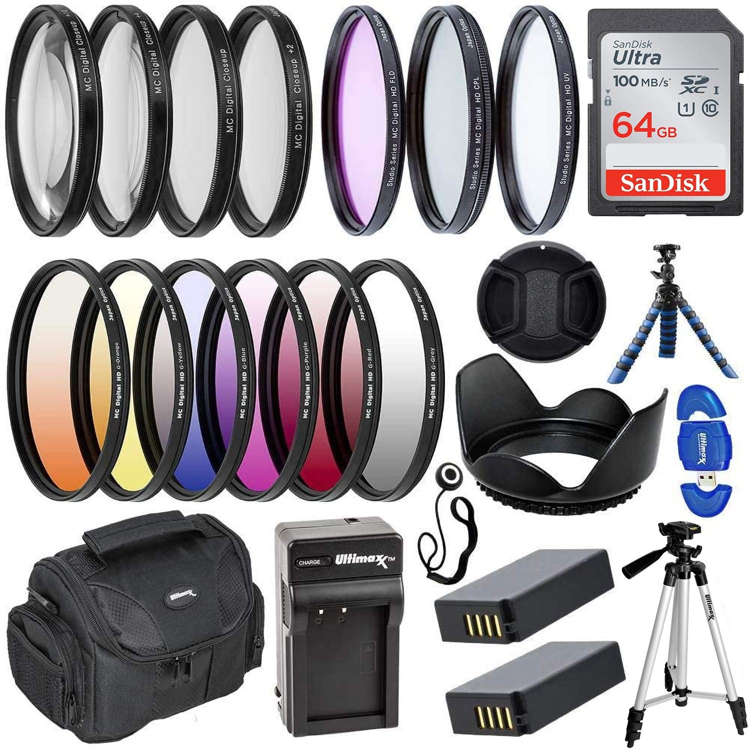 Amazon.com : Ultimaxx’s Professional Nikon P950 Accessory Bundle ...