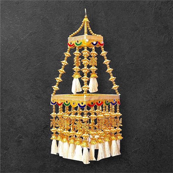 Buy TORNORY Traditional Hanging motii Jhumar Swastika for Home ...