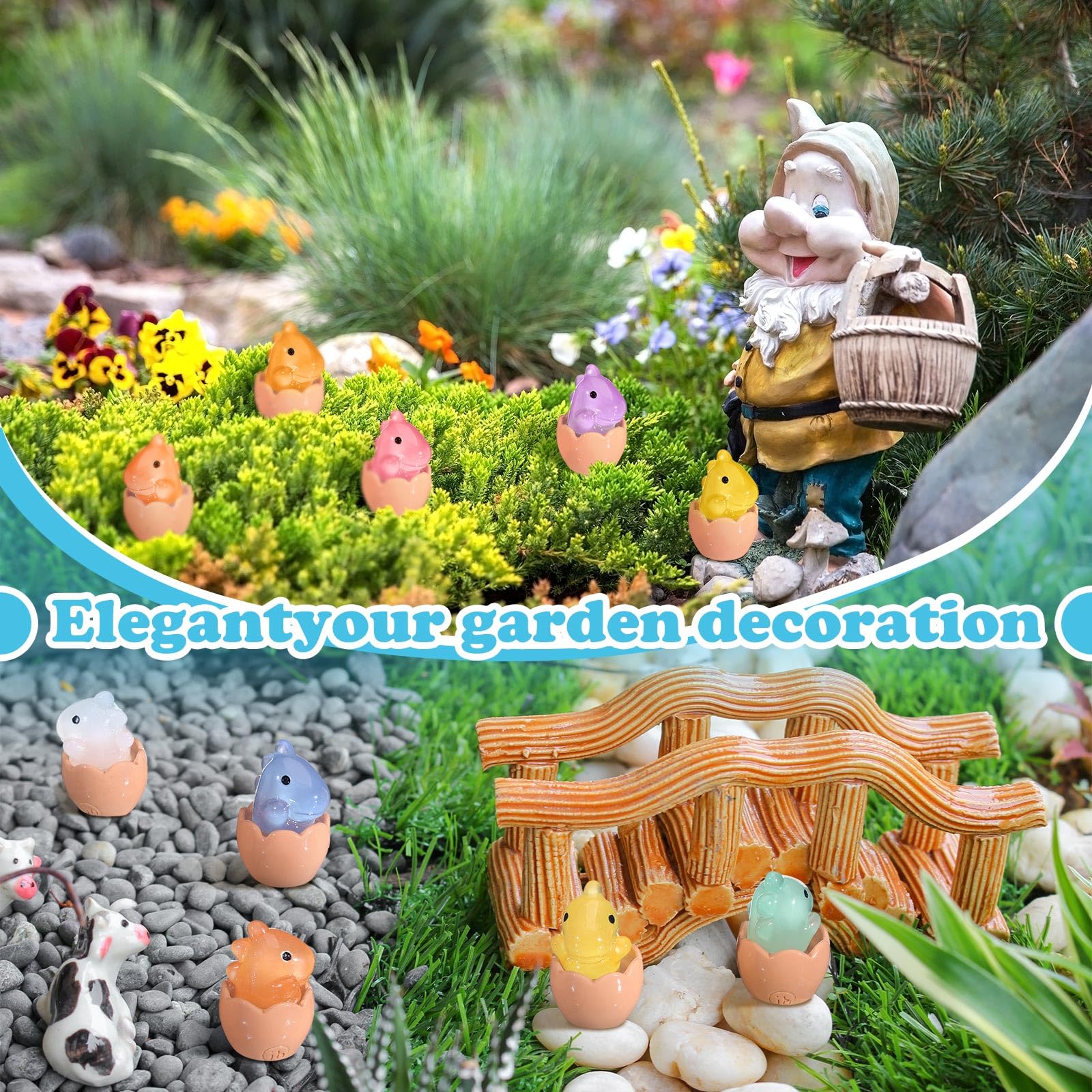 Snapklik.com : 50 Pcs Mini Resin Luminous Dinosaur Figures Glow In The ...
