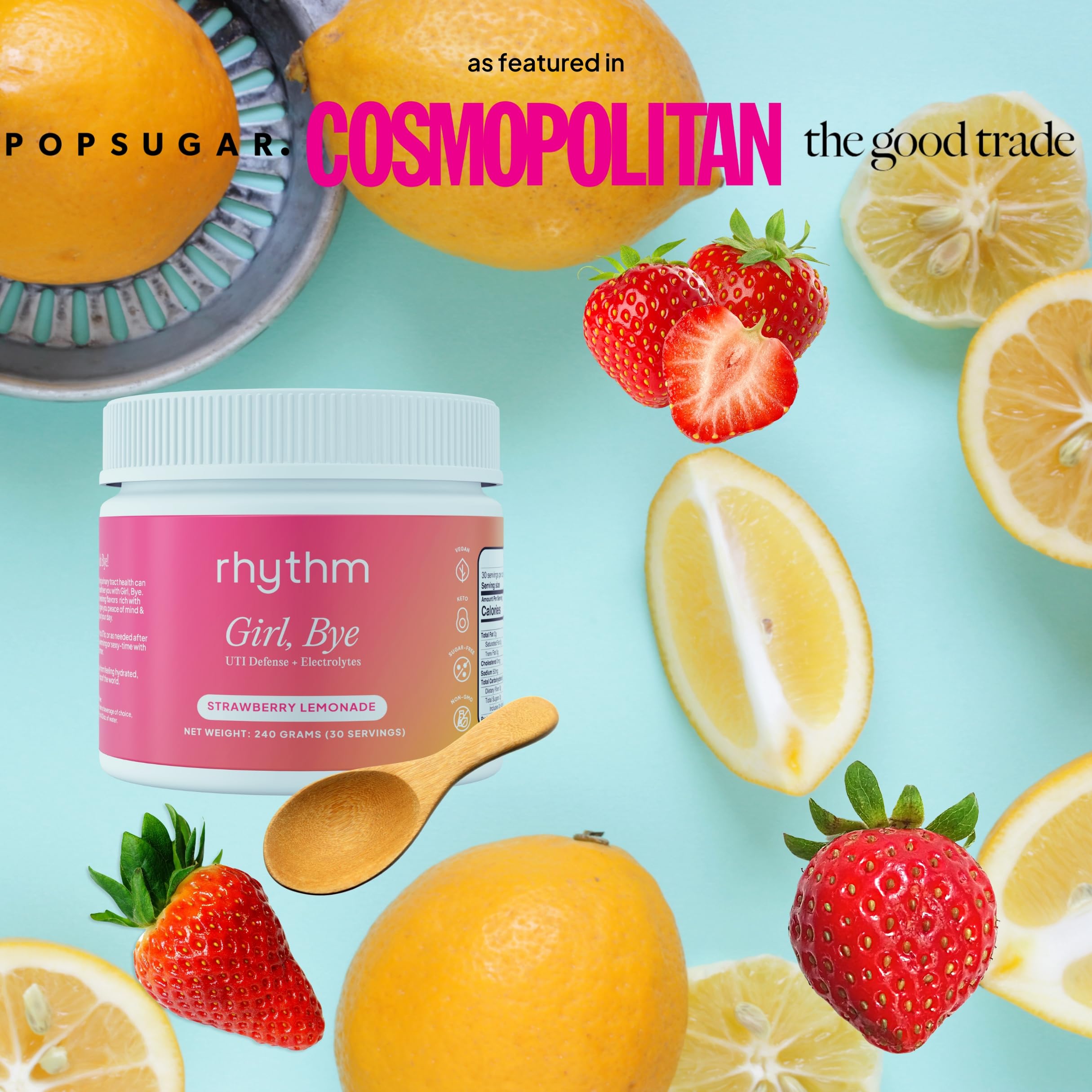 Snapklik.com : Rhythm Girl, Bye 30 Servings Fast-Acting Keto UTI Relief ...