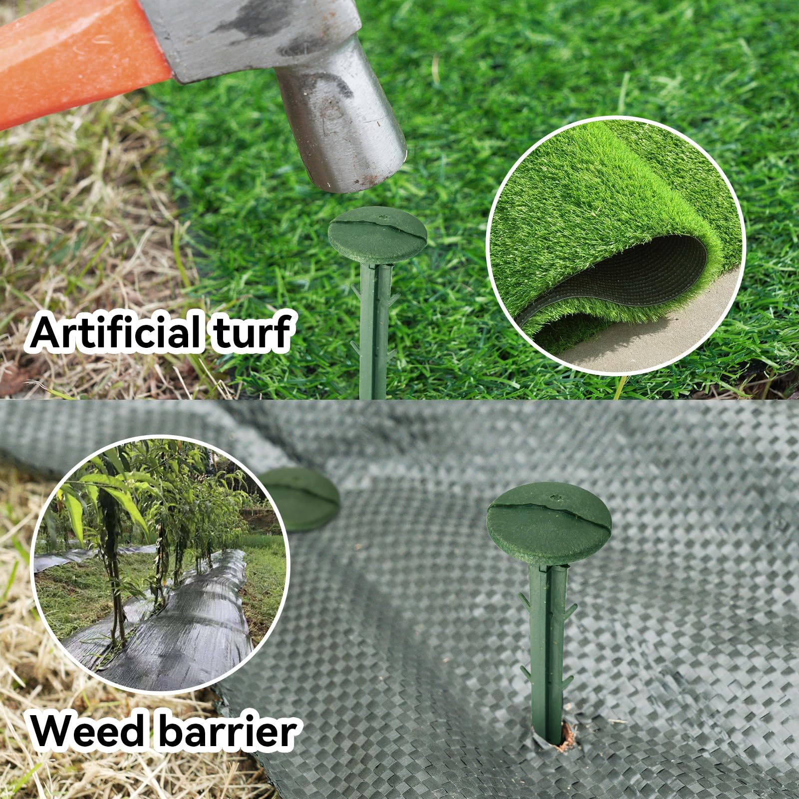 Snapklik.com : EISENSP 4.3-Inch High Plastic Strength Landscape ...