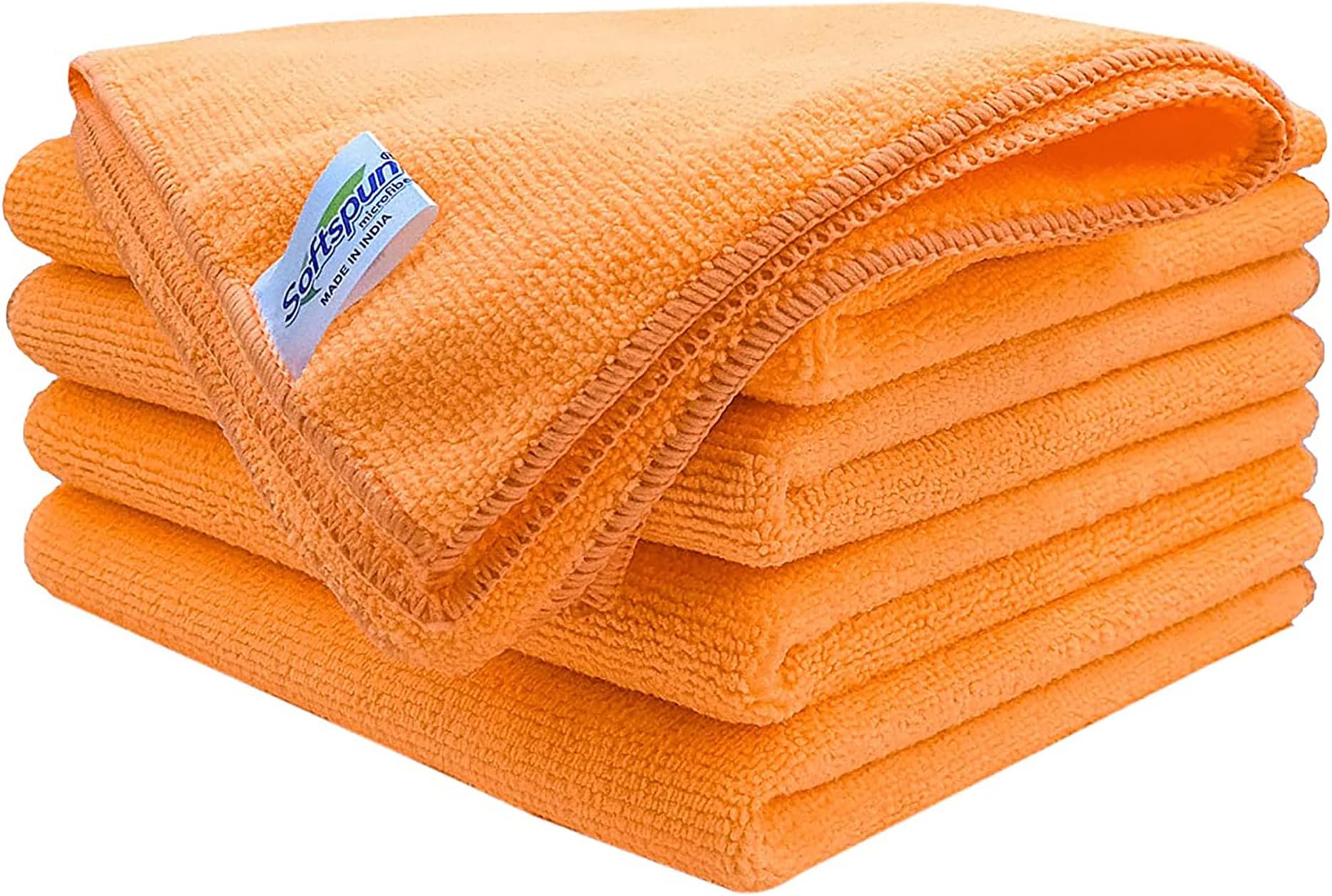 SOBBY 10 pcs 300 GSM Microfiber Cleaning Cloths for Home Kitchen car ...