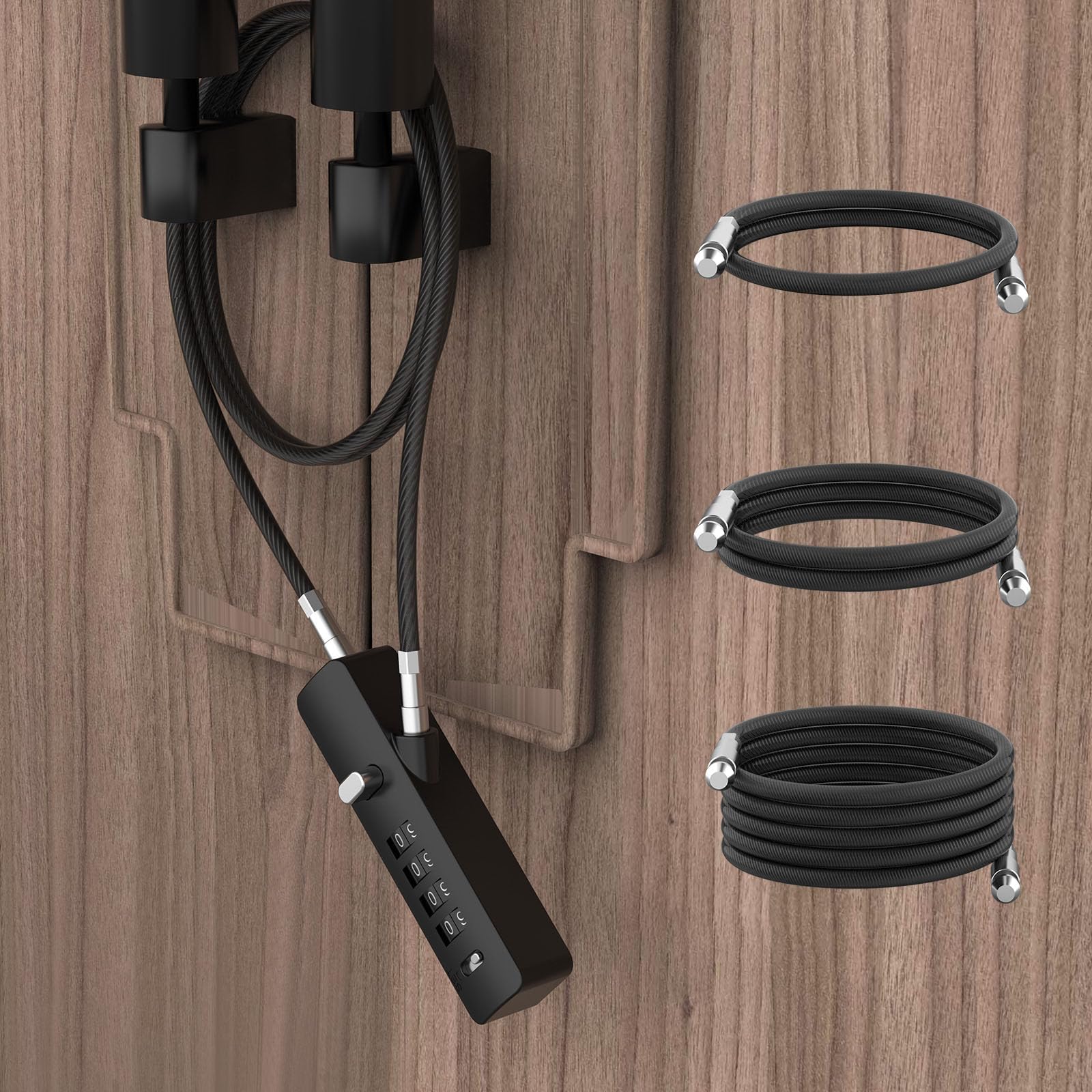 gate Locks for Outdoor Fence gate Lock Locker Lock Bike Lock Cable ...