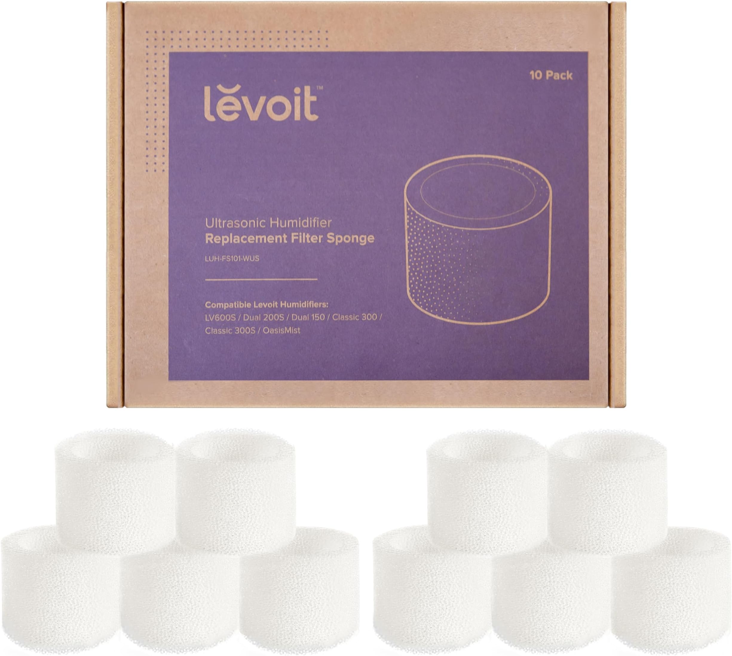 Amazon.com: LEVOIT 3-Pack Humidifier Water Softener, Demineralization ...