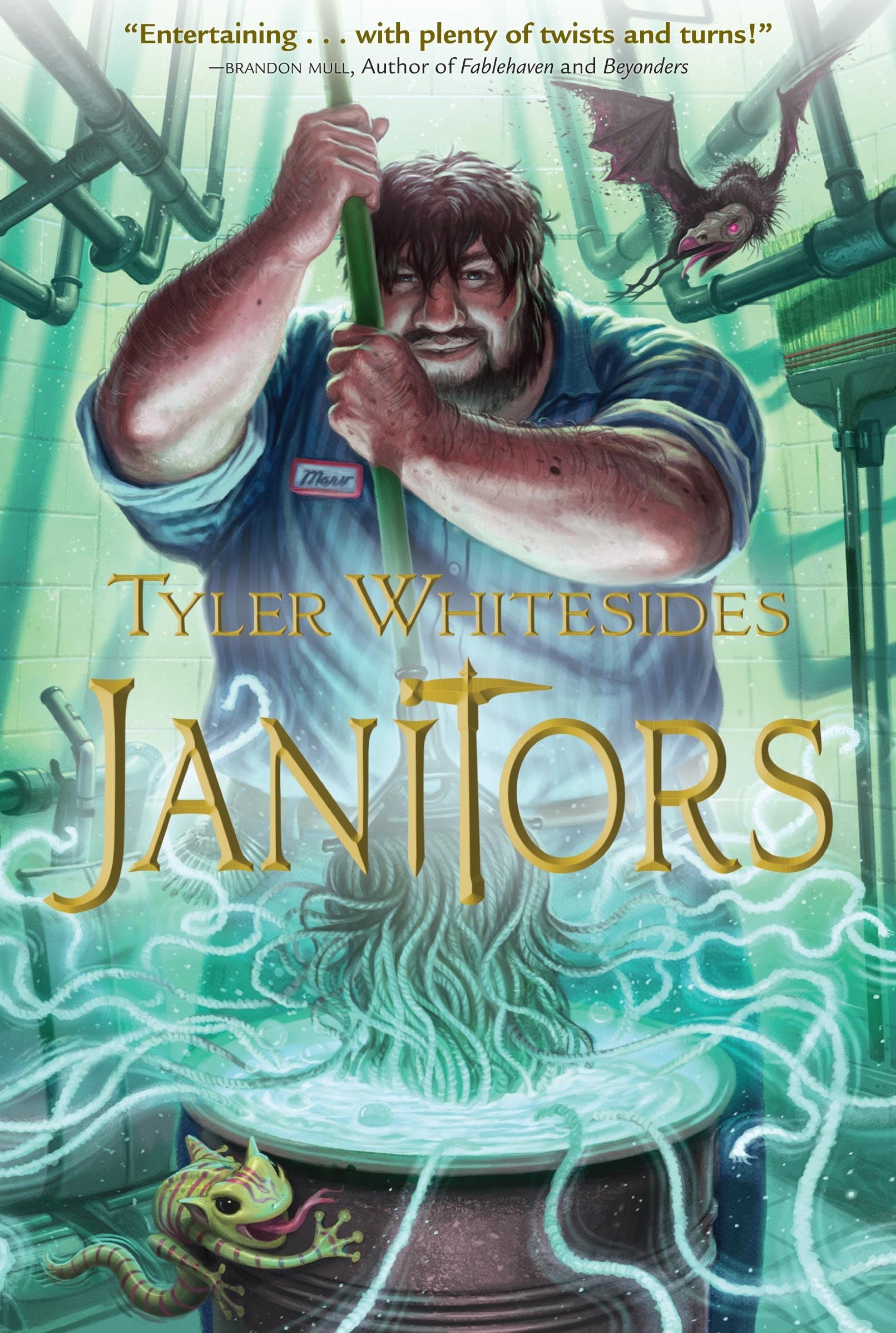 Janitors: Tyler Whitesides, Brandon Dorman: 9781609080563: Amazon.com ...