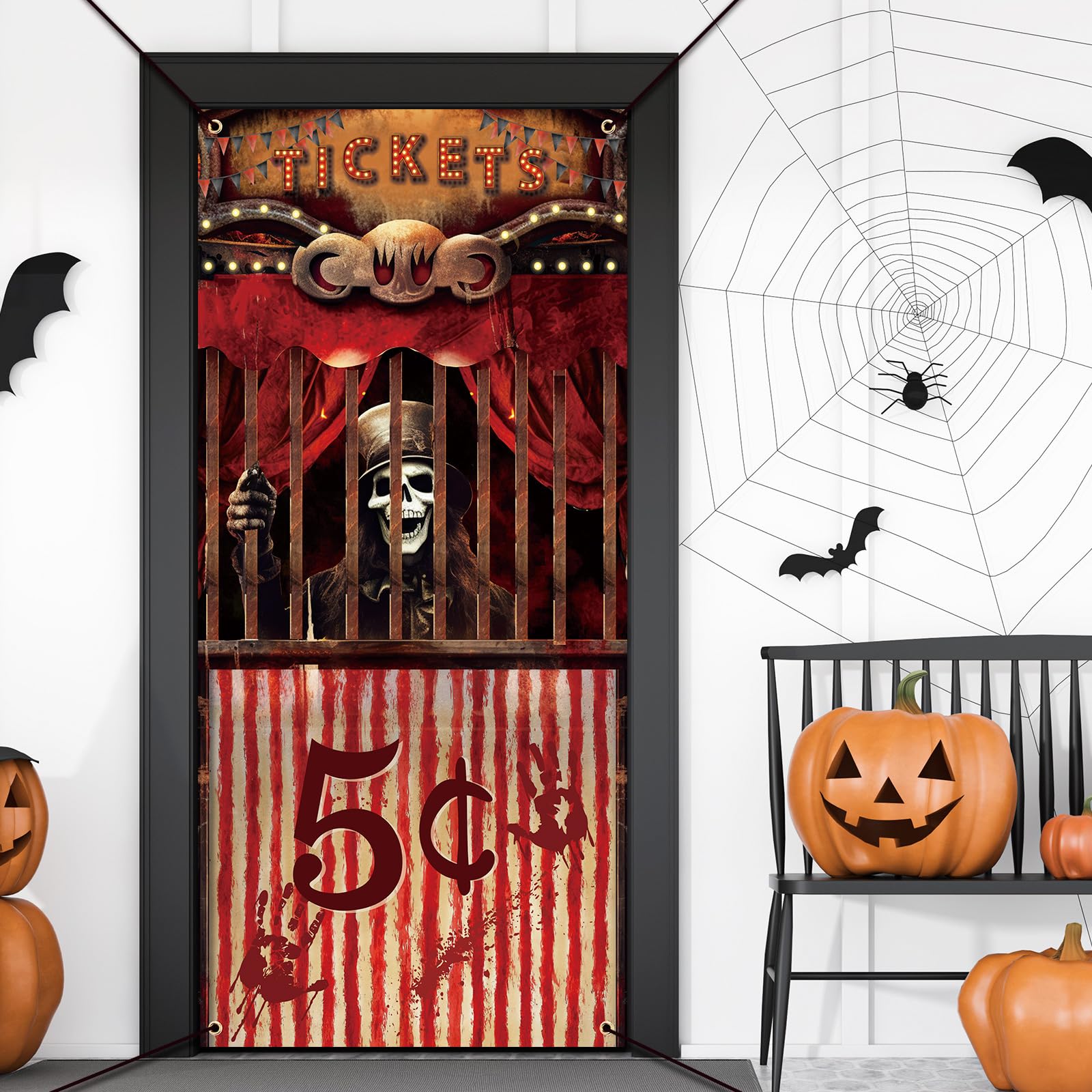 Halloween Decor Wall 19 Super Easy DIY Outdoor Halloween Decorations ...