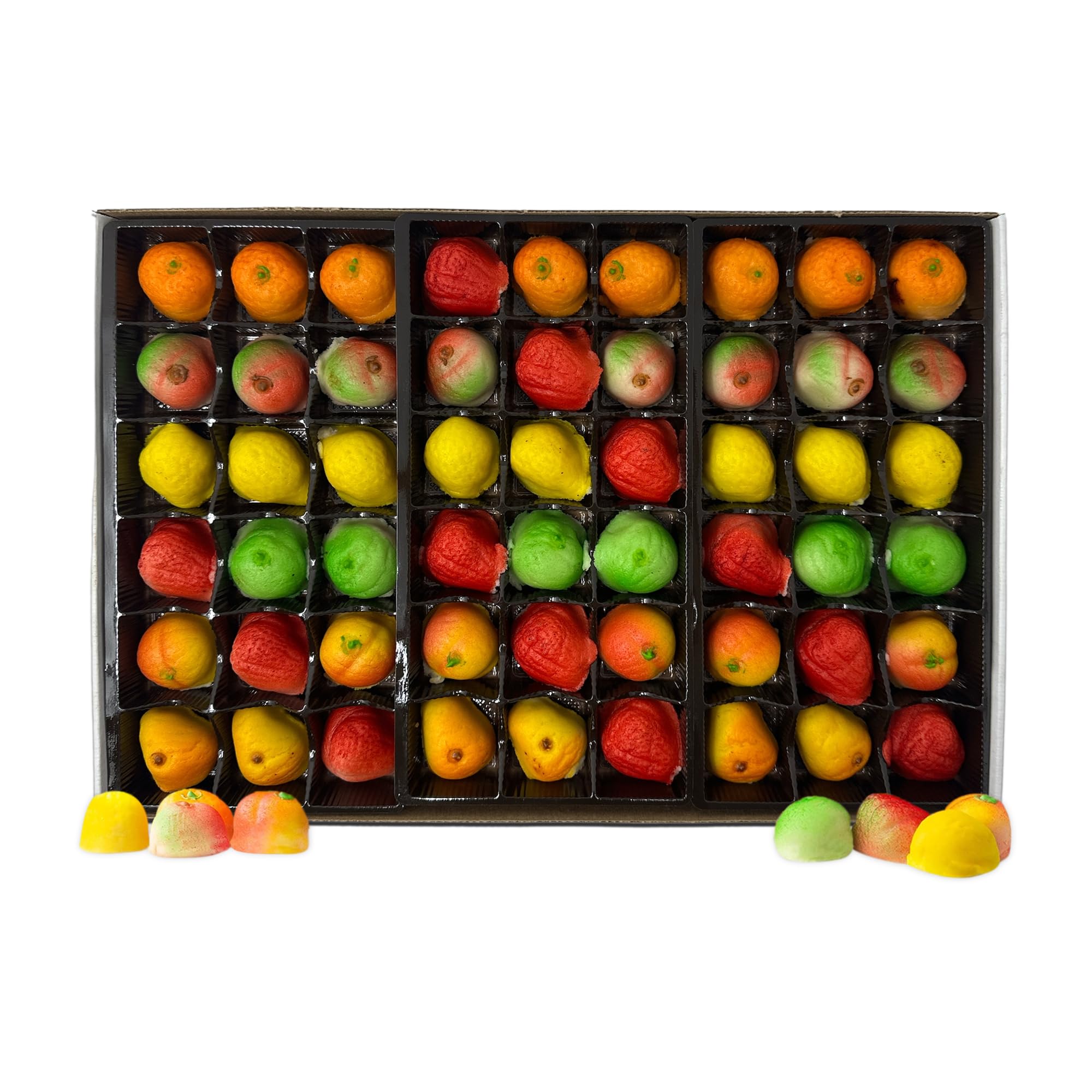 Amazon.com : Marzipan Candy Fruit - Made in the USA Assorted Fruits ...