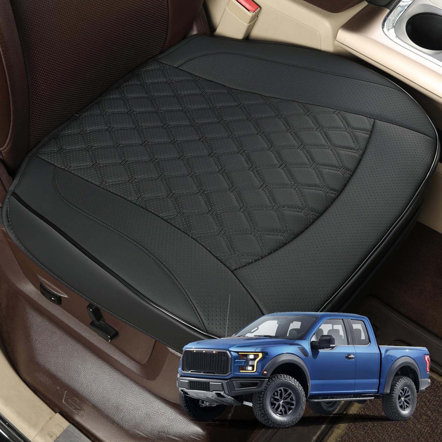 Snapklik.com : GIANT PANDA Bottom Seat Covers For Trucks, Front Seat ...