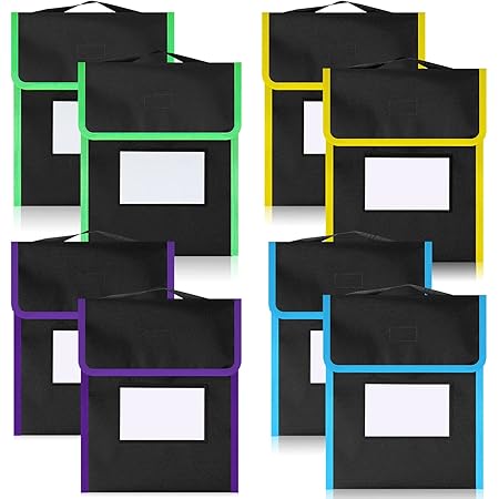 Amazon.com : 16 Pcs Book Bags for Classroom Bulk Book Buddy Bags Book ...