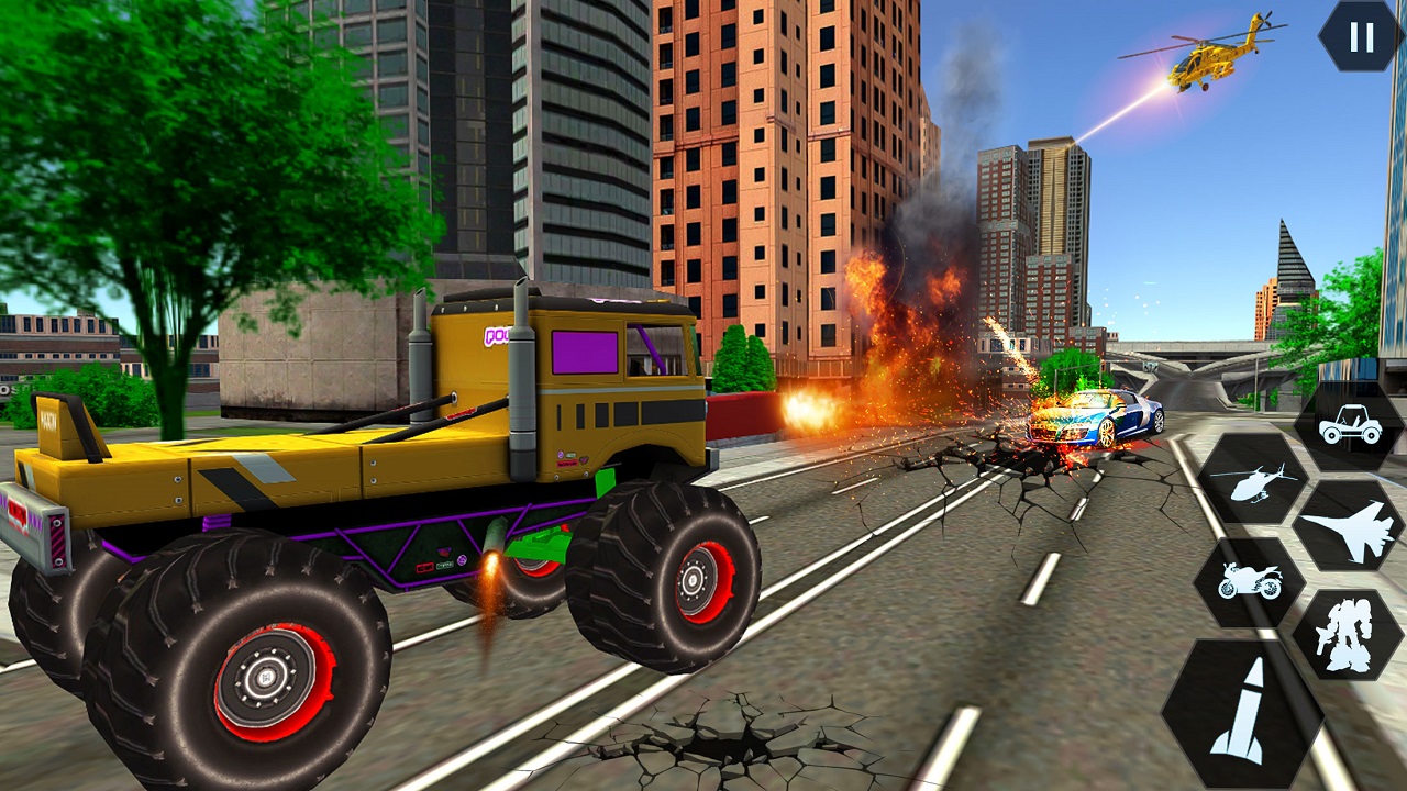Robot Car Transform: Mega Robot Games - App on Amazon Appstore