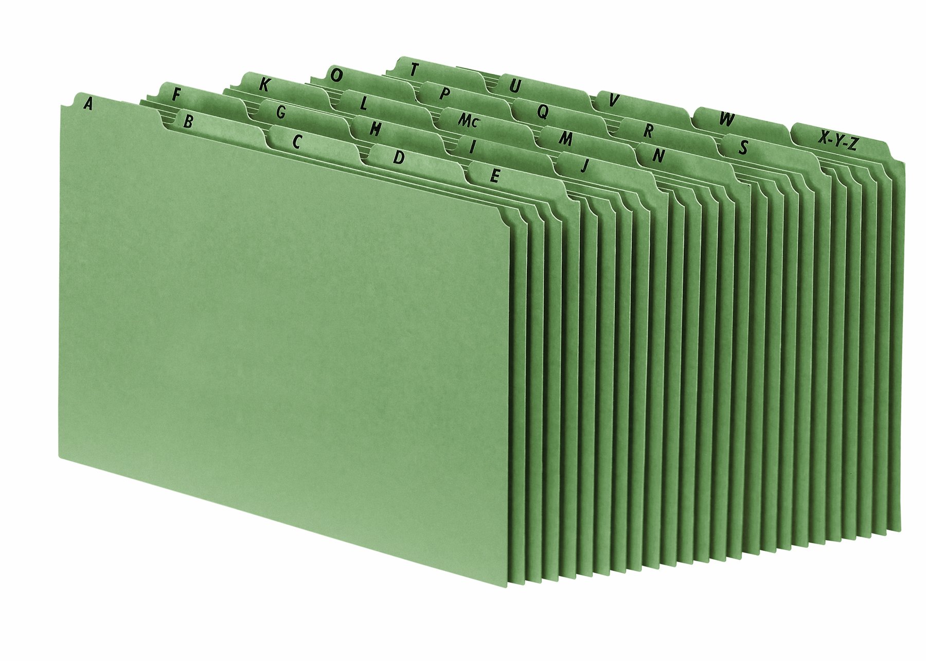 Pendaflex File Organizers, Sturdy Alphabetic File Guides, Legal Size, A ...