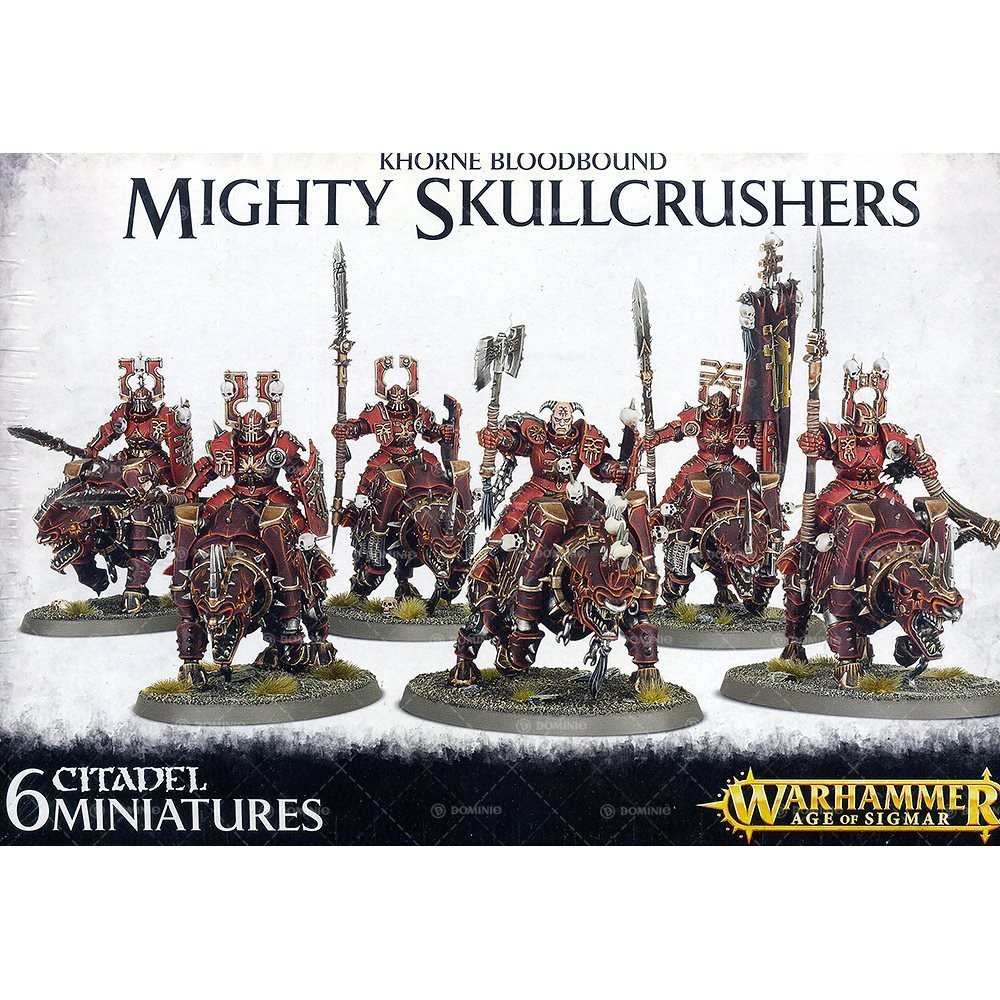 Amazon.com: Warhammer 40k: Khorne bloodbound Mighty Skullcrushers by Citadel : Arts, Crafts & Sewing