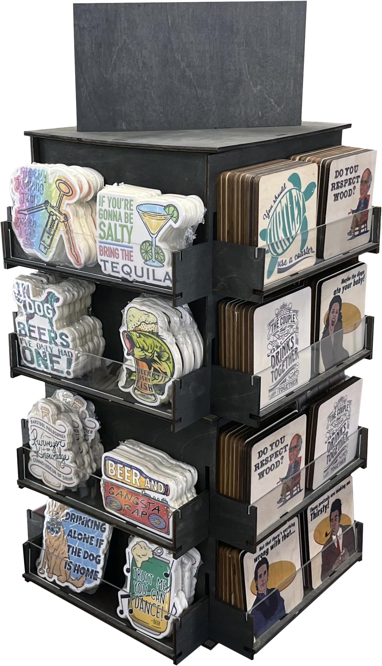 Amazon.com: 4-Sided Rotating Display Stand - Craft Shows, Trade Shows ...