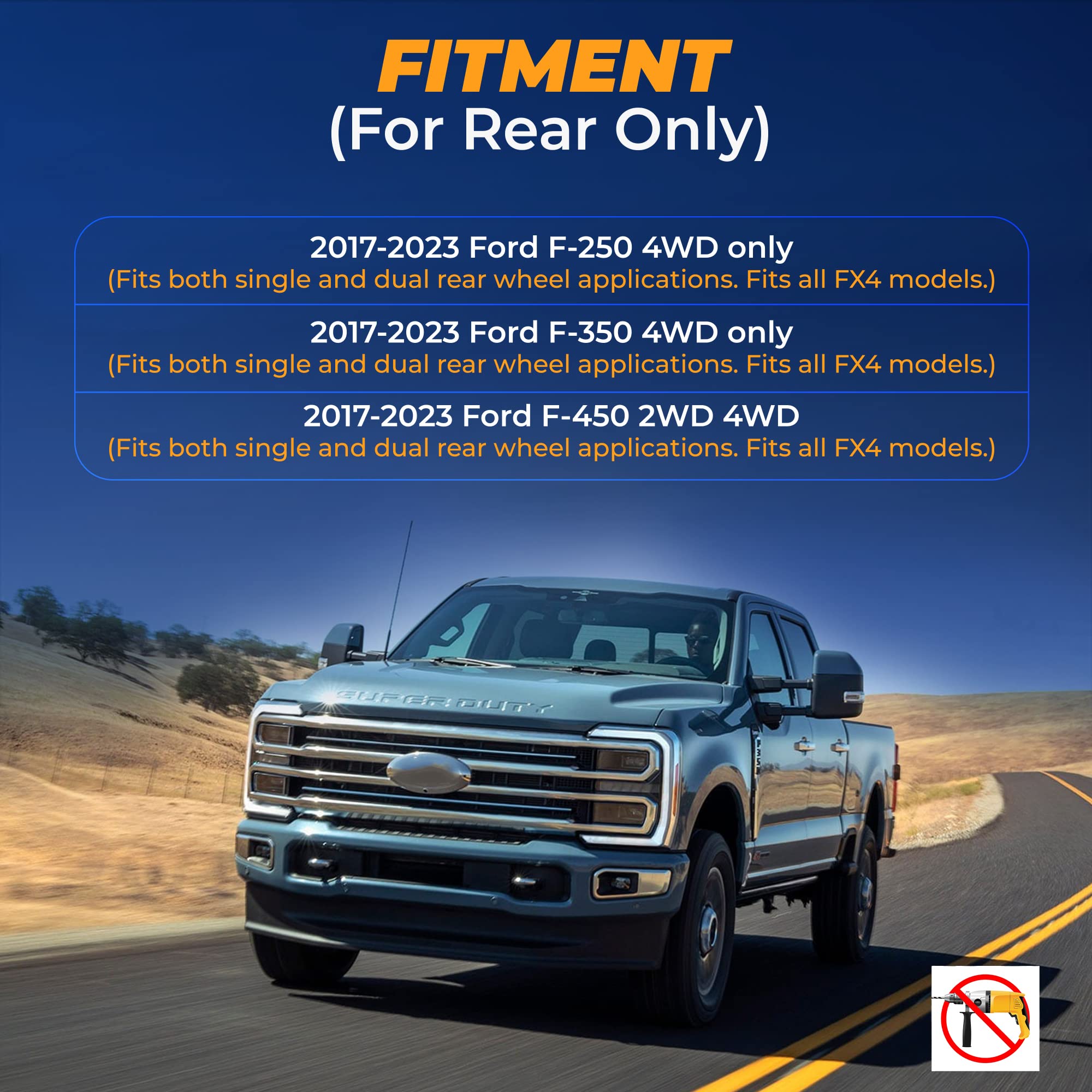 Snapklik.com : TORQUE Airbag Air Bag Suspension Kit For 2017-2023 Ford ...