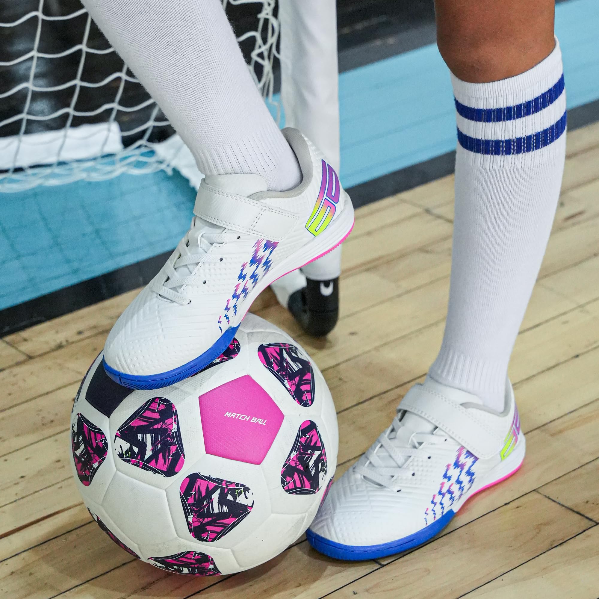 Snapklik.com : Brooman Kids Futsal Indoor Soccer Shoes Boys Girls ...