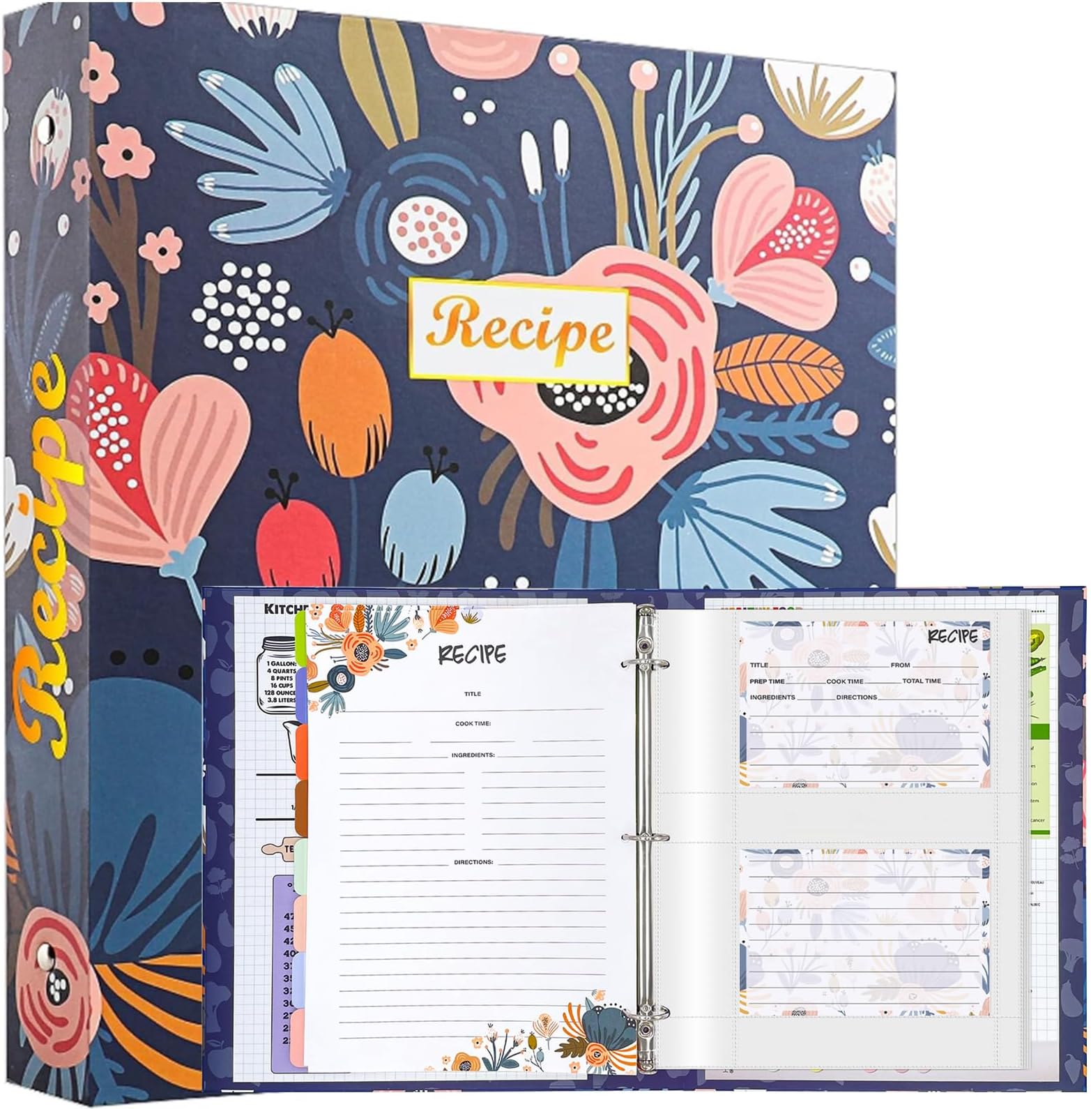 Busy B Recipe File - with Built-in Stand,Multi Coloured : Amazon.co.uk ...