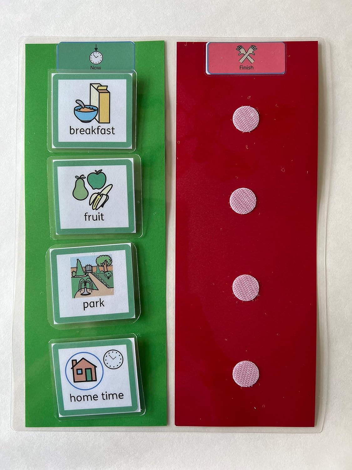 Amazon.com: Visual Daily Chart Visual Schedule for Kids Autism Special ...