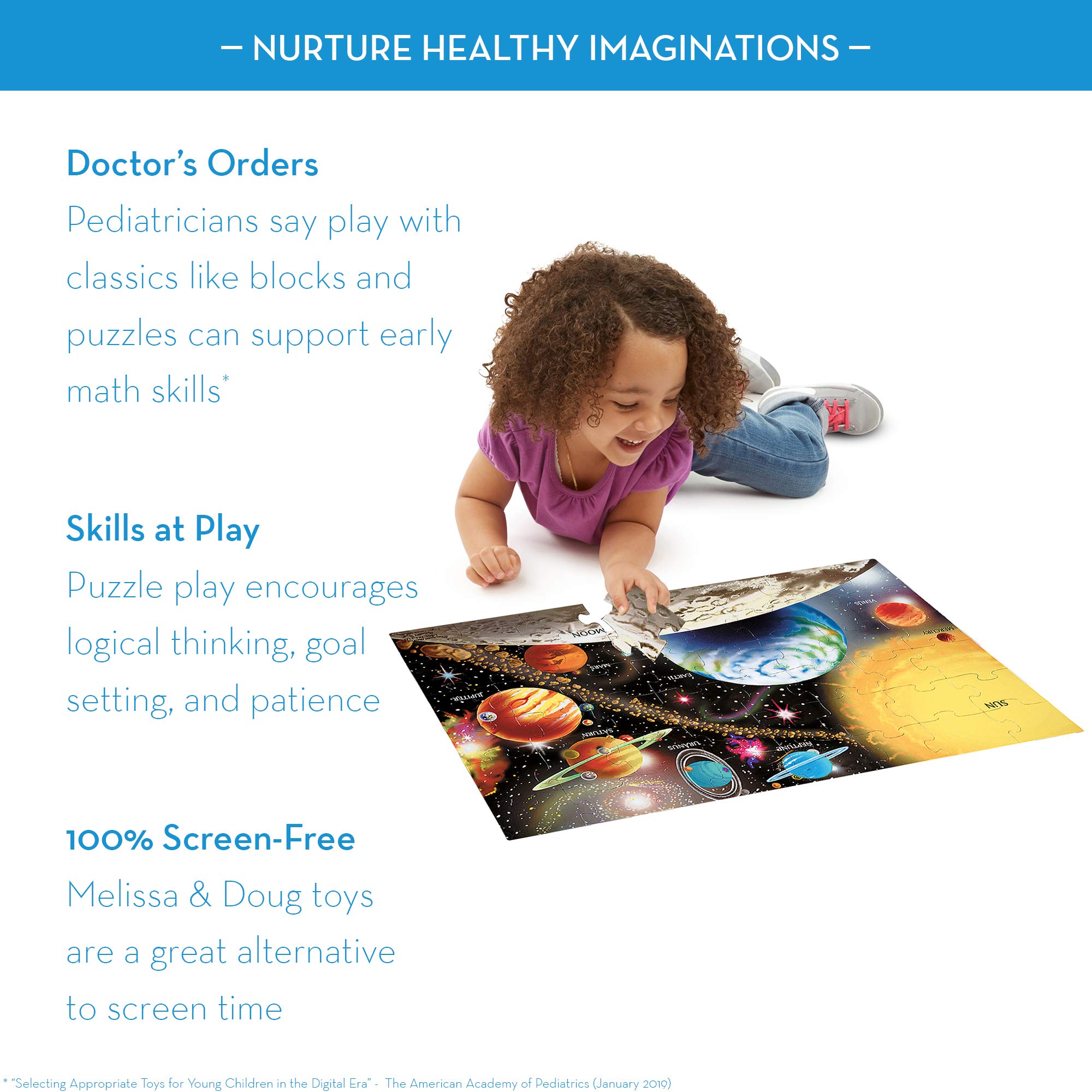 Melissa & Doug Solar System Floor Puzzle (48 pcs, 2 x...B00009ZKRO ...