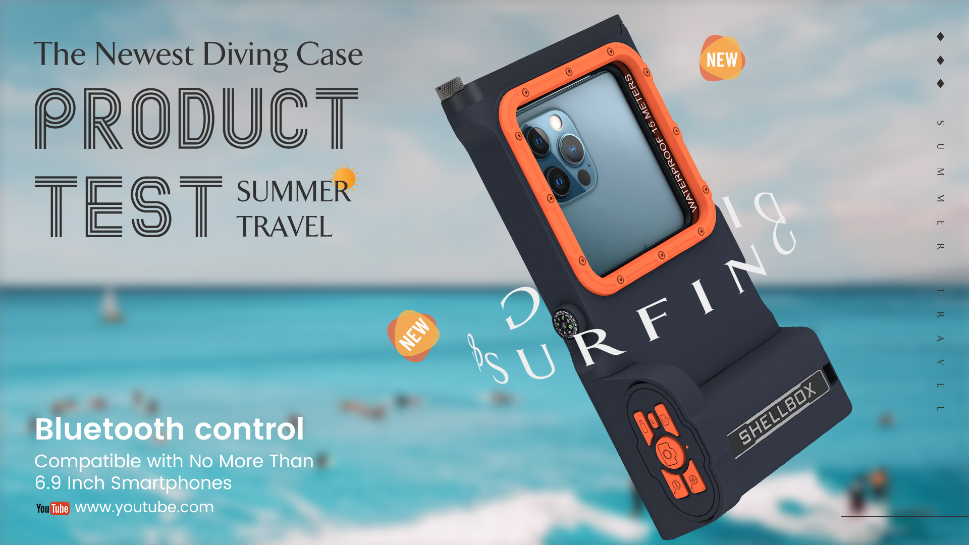Watch The Third Generation Diving Case Product Test on Amazon Live