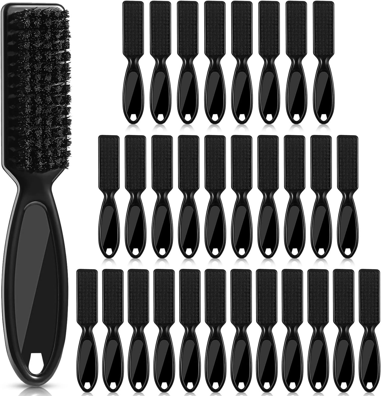Amazon.com : PULABO Barber Cleaning Brush Hair Clipper Brush Nail Brush ...