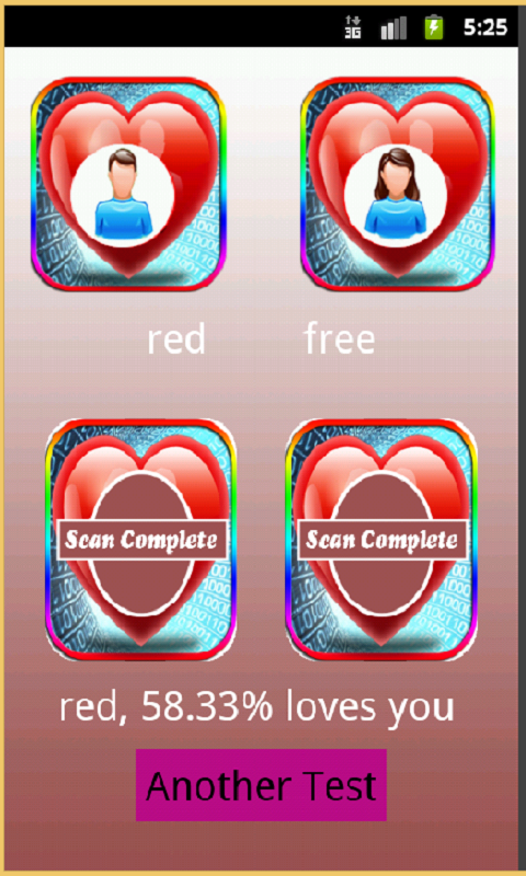 Aplicación Love test calculator en Amazon Appstore