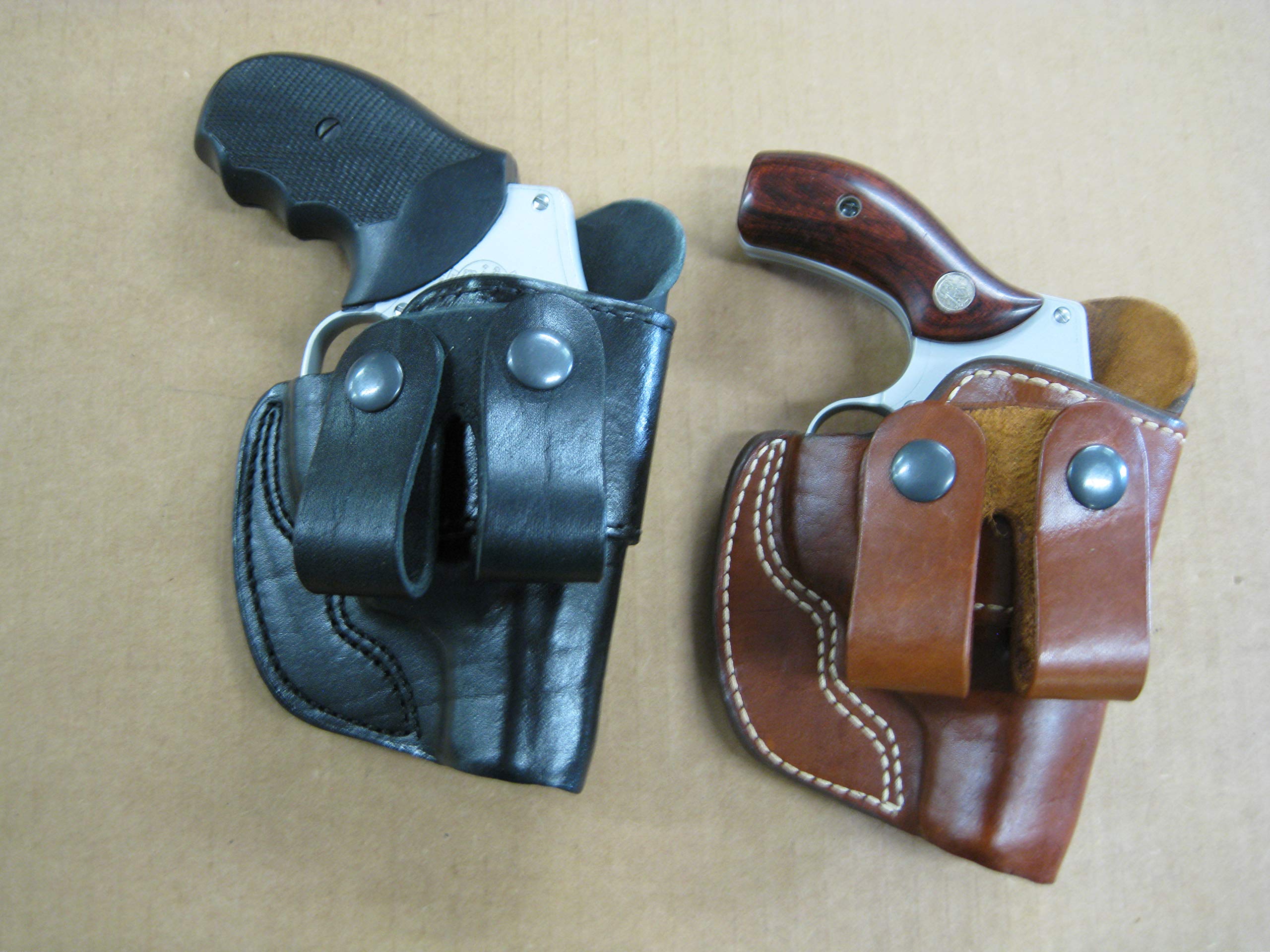 Buy Azula Dual Belt Loop IWB Molded Leather Concealed Carry Holster for ...